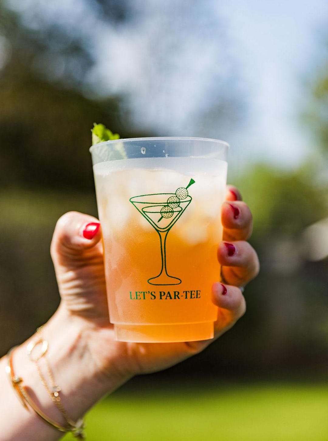 Let's Par-tee Golf Cups, Golf Frost Flex Cups, Masters Cups, Summer ...