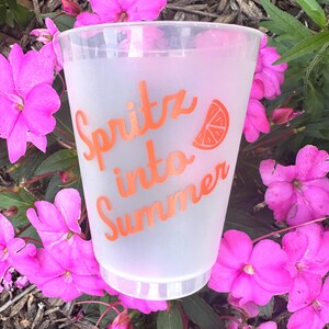 Spritz Into Summer Frost Flex Cups, Aperol Spritz Cups, Summer Cups ...