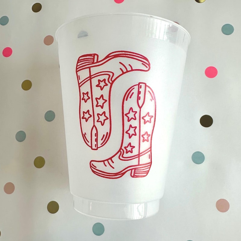 Cowboy Reuseable Cups - Etsy