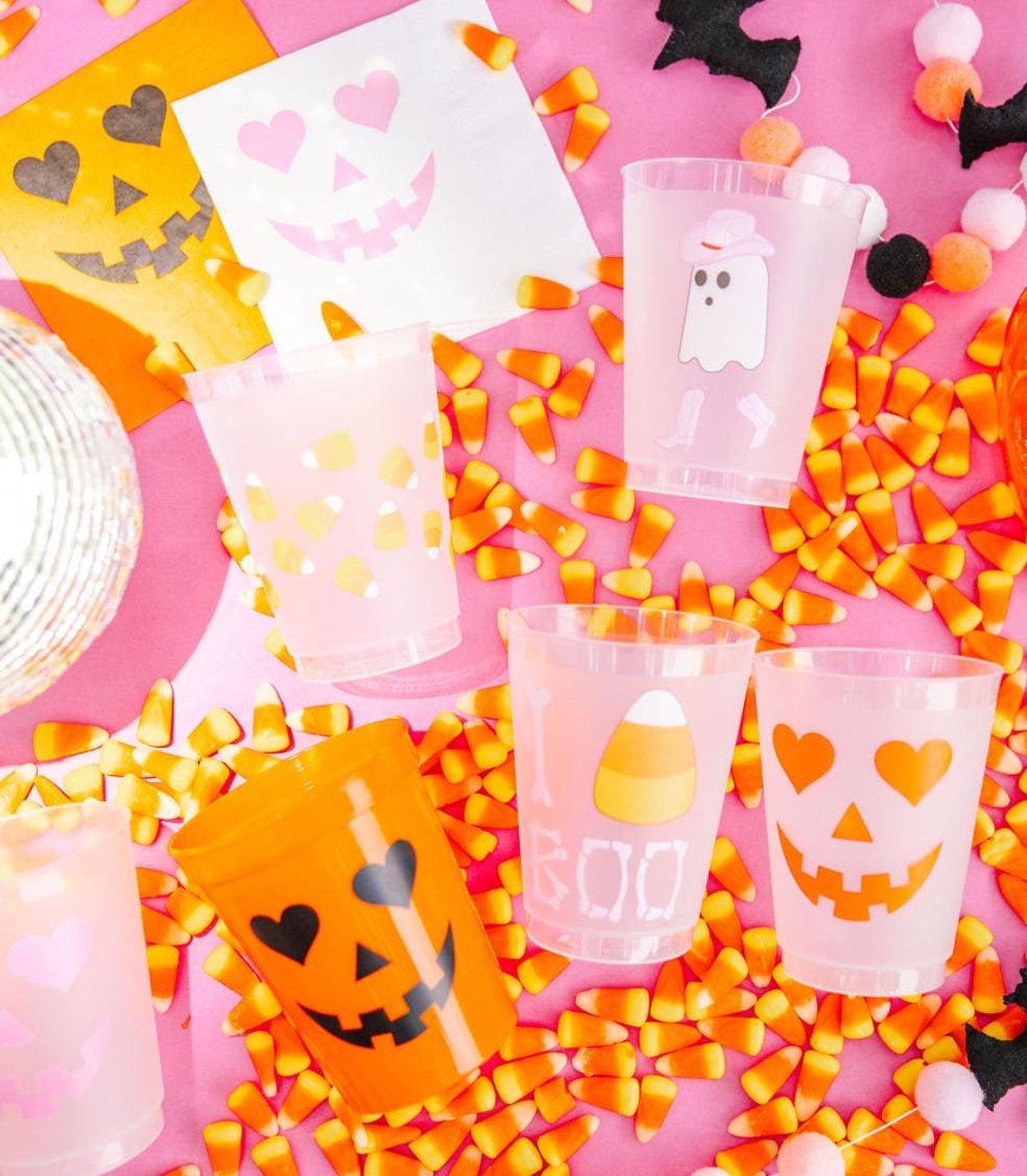 Heart Eyes Jack O Lantern, Halloween Frost Flex Cups, Halloween ...