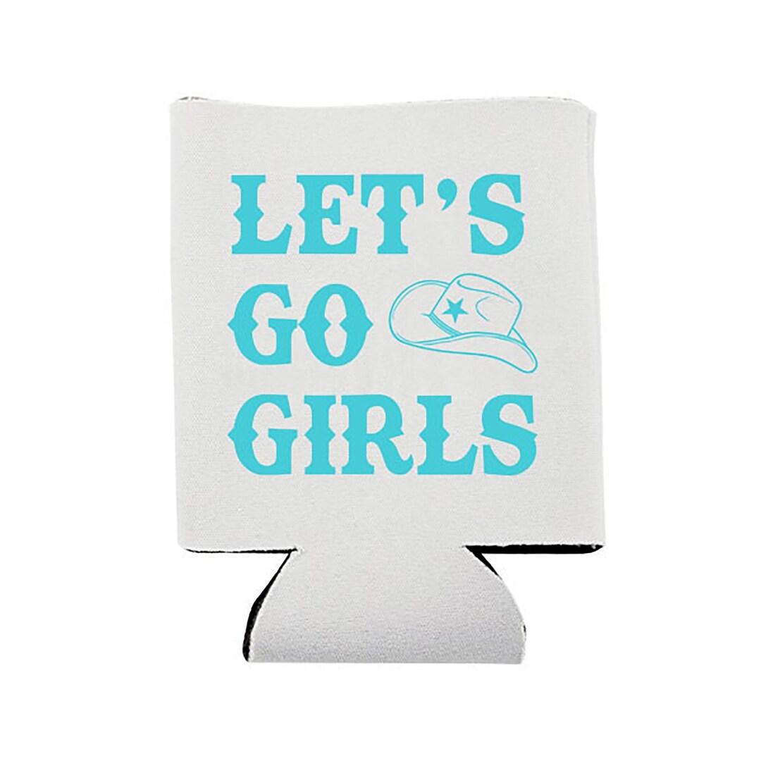 Let's Go Girls Can Cooler, Western Party Supplies, Rodeo Coozies ...