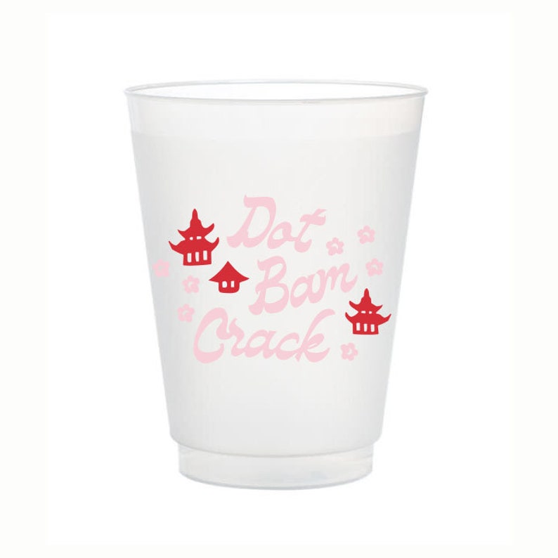 Dot Bam Crack Frost Flex Cups Mahjong Shatterproof Cups - Etsy