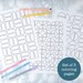 Printable Geometric Coloring Pages, Set of 3, Pdf Abstract Coloring ...