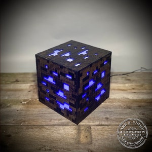 THE ORIGINAL Minecraft "inspired" Ore Lamp, Nightlight, LED, Gamer Lamp ...