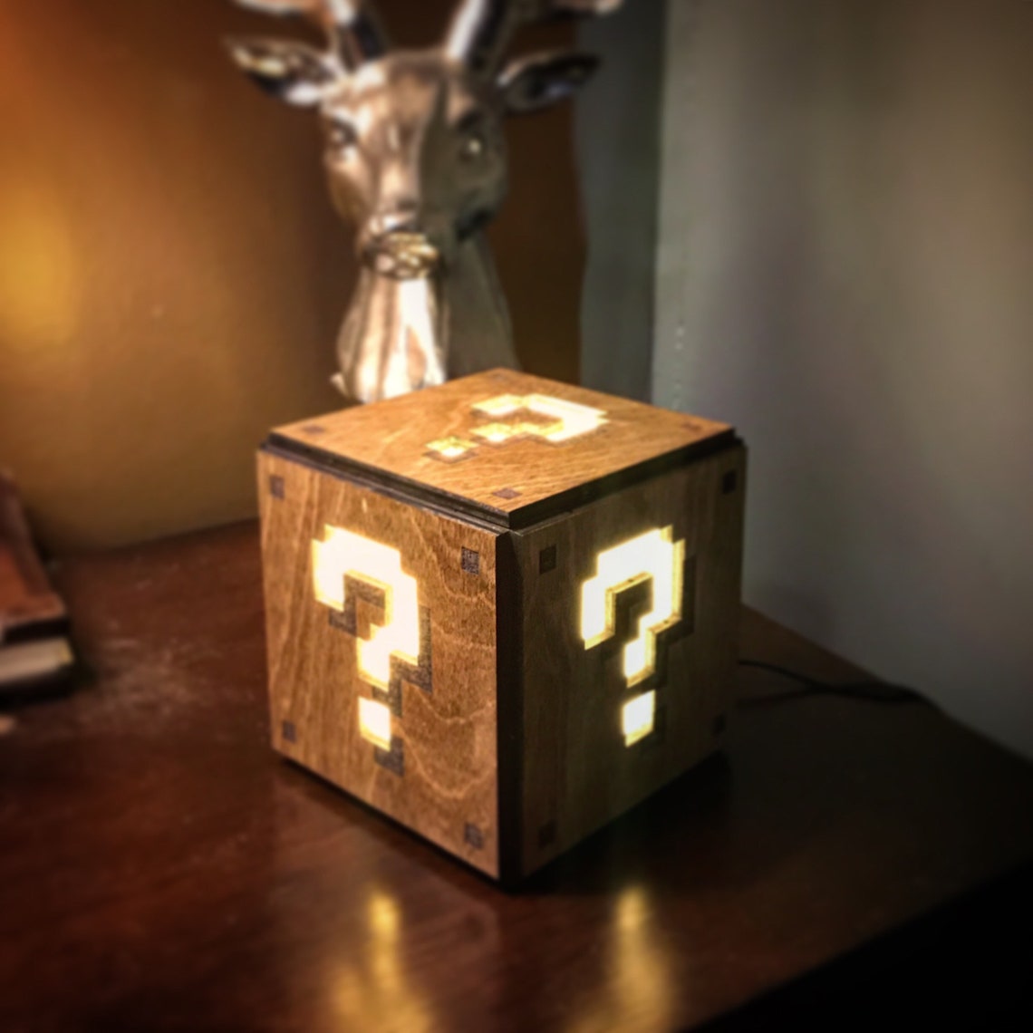 Mario Brothers Mystery Cube Nintendo Nerd Lamp LED - Etsy Singapore