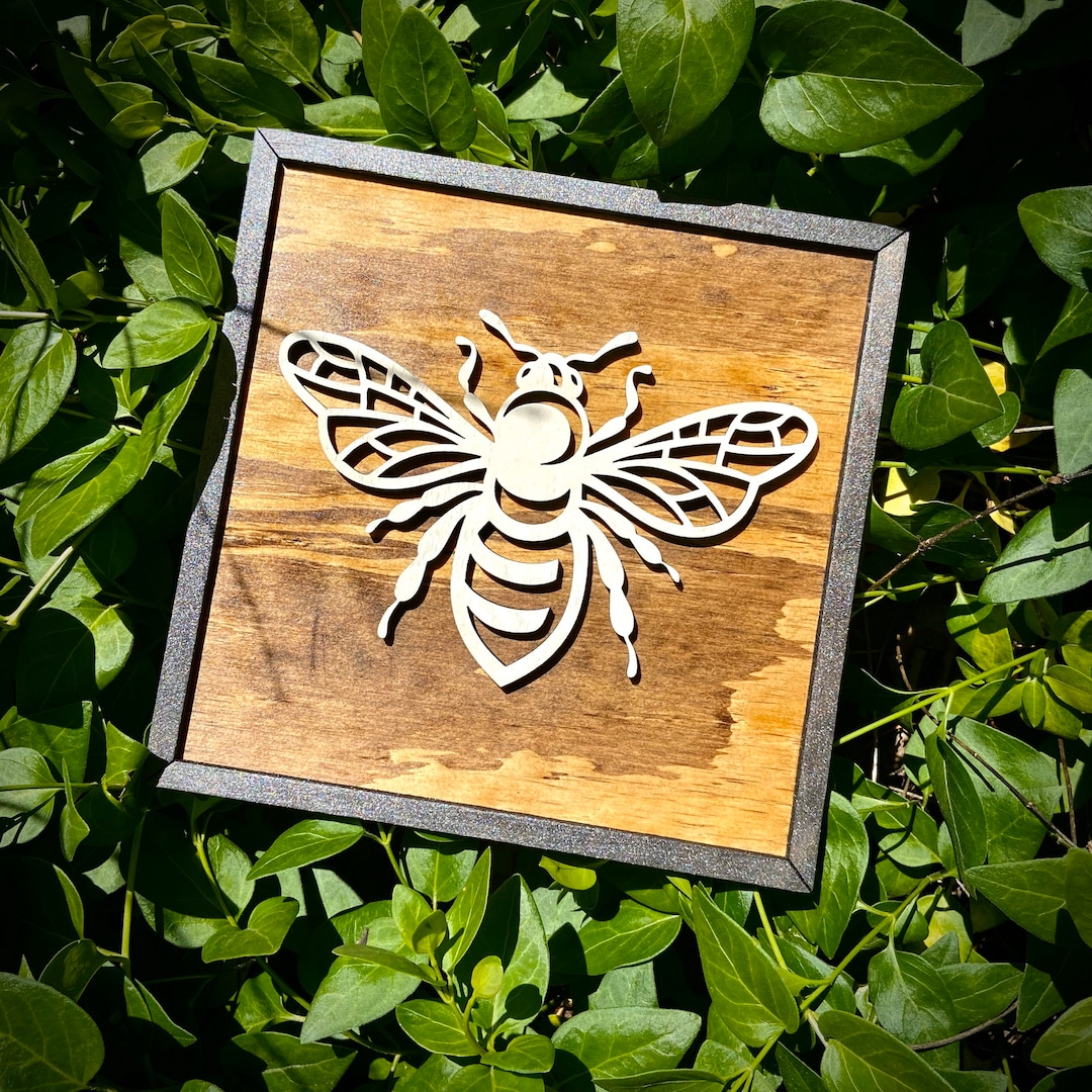 Rustic Farmhouse, Bee Decor, Wood Sign, Home Decor Bee Sign ...