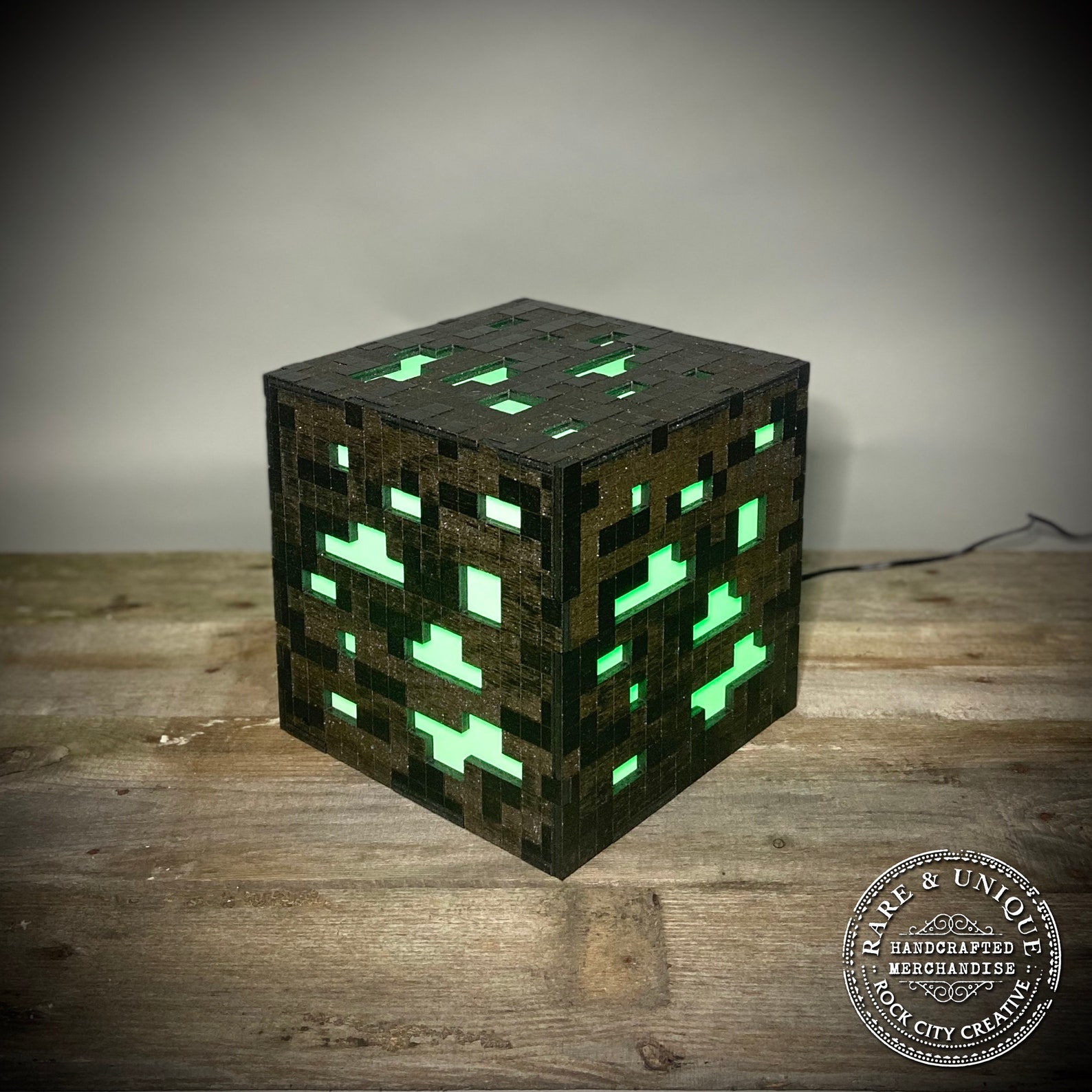 THE ORIGINAL Minecraft inspired Ore Lamp, Nightlight, LED, Gamer Lamp ...
