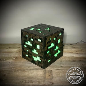 THE ORIGINAL Minecraft "inspired" Ore Lamp, Nightlight, LED, Gamer Lamp ...