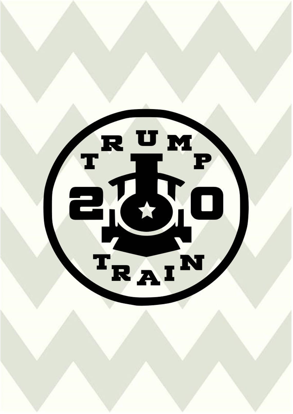 Trump Train-svg-dxf - Etsy