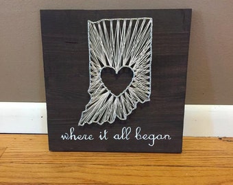 Custom State String Art - Etsy