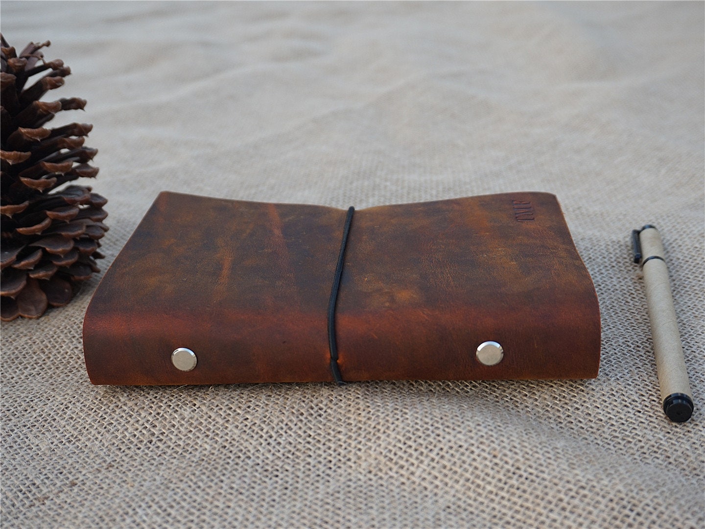 Leather Journal Notebook Personalized Leather Journal Notebook | Etsy