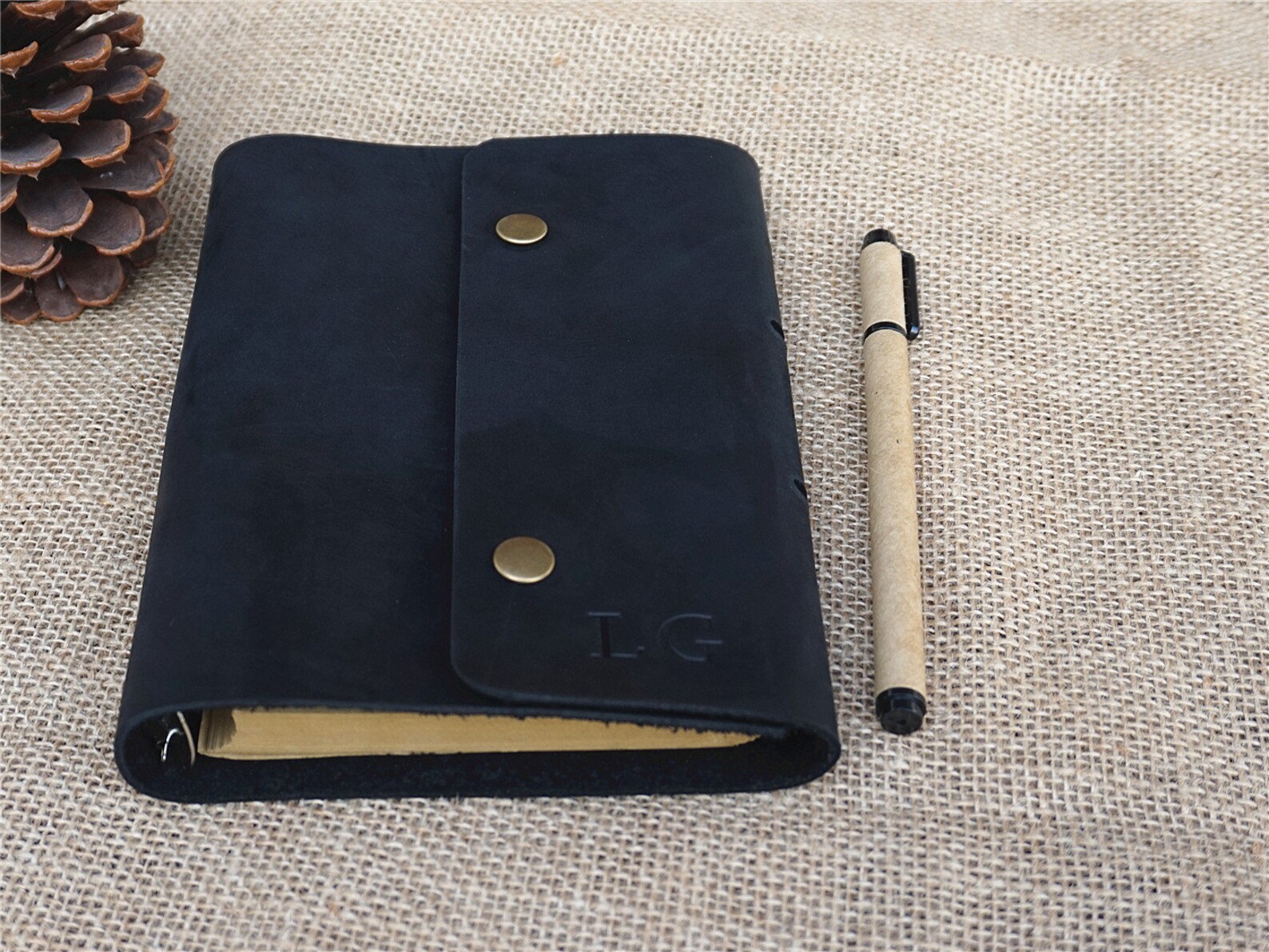 Men Personalize Journal Leather Journal Mens Gift Gift for Dad - Etsy