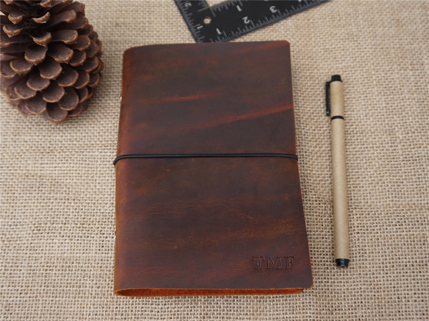 Leather Journal Notebook Personalized Leather Journal Notebook | Etsy