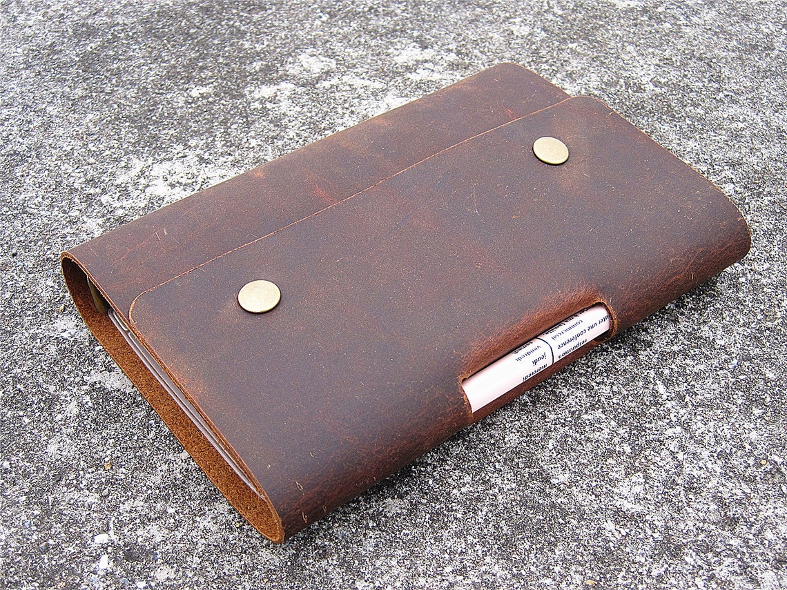 Personalized Leather Notebook Custom Leather Notebook Blank | Etsy