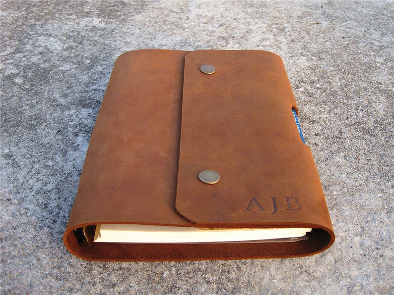 Personalized Leather Journal Custom Leather Journal Lined - Etsy