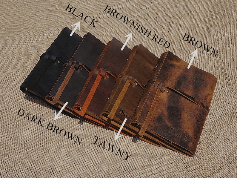 Men Personalized Journal Leather Journal Mens Gift Gift for - Etsy