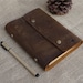 Custom Stamp Leather Notebook Personalized Leather Journal - Etsy