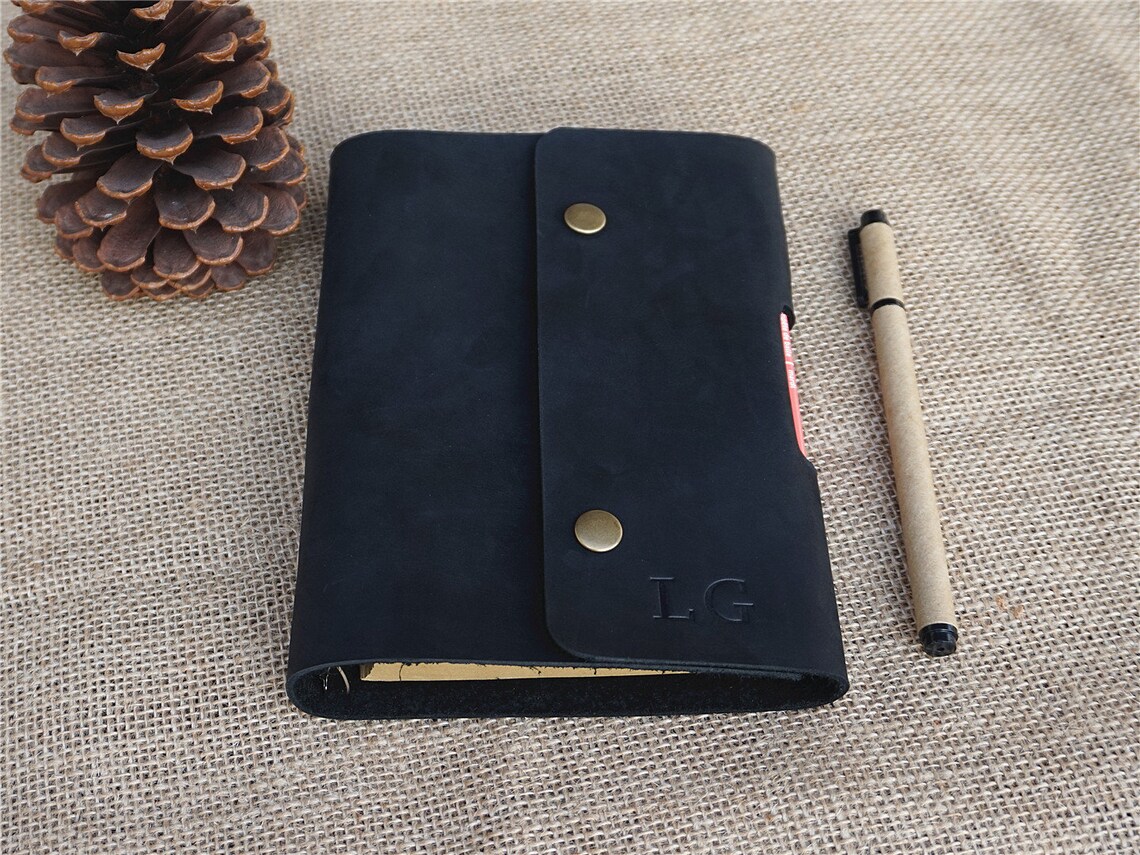 Handmade Planner Binder Leather Binder Planner Personalized - Etsy