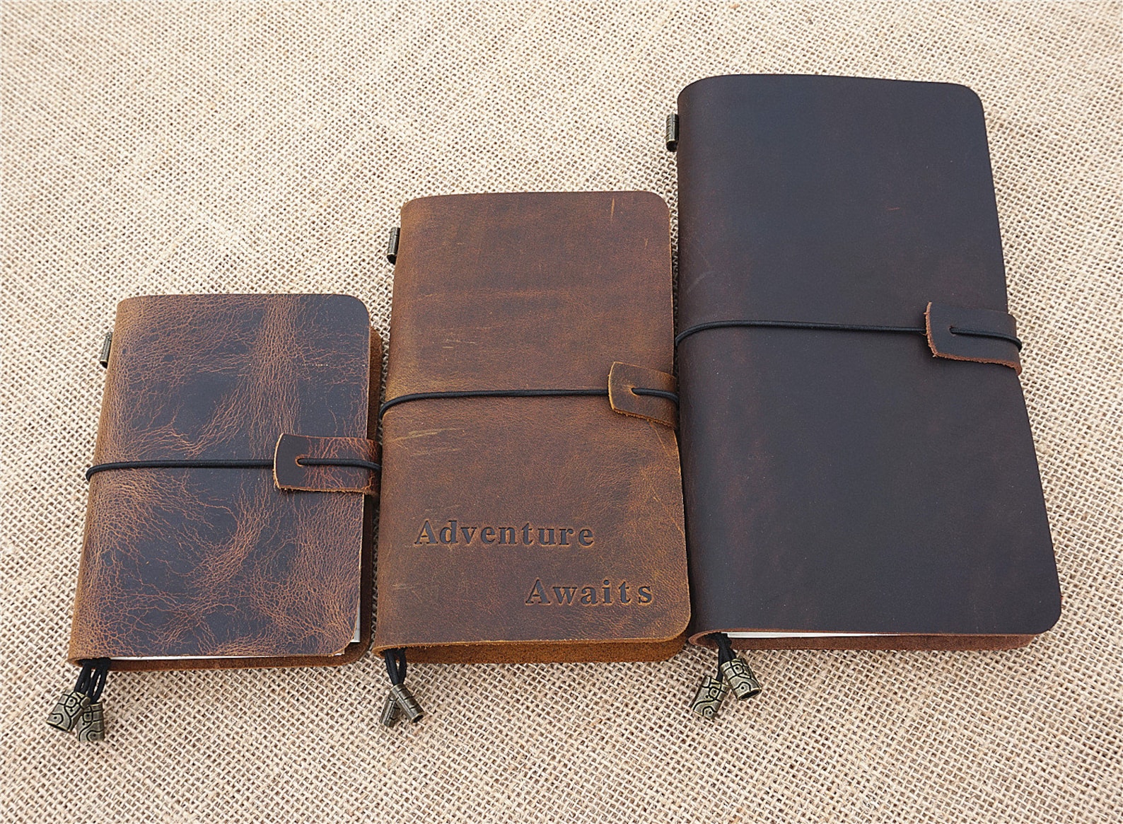 Travel journal personalized travel notebook custom leather | Etsy