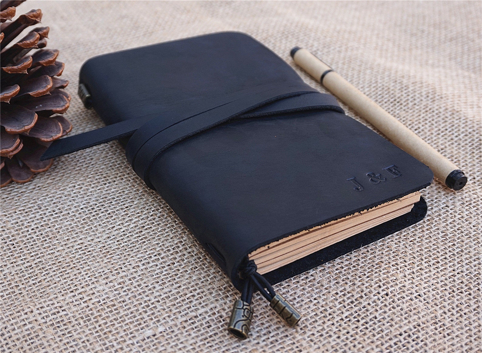 Personalized Travel Journal Custom Leather Bound Journal - Etsy