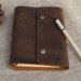 Custom Stamp Leather Notebook Personalized Leather Journal - Etsy