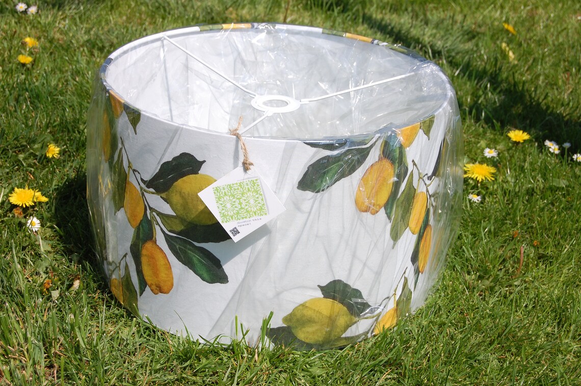 Mediterranean, Designer Lampshade, Lemon Lampshade, Ceiling Lampshade ...