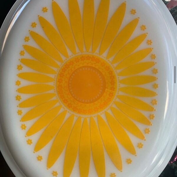 Pyrex Sunflower - Etsy
