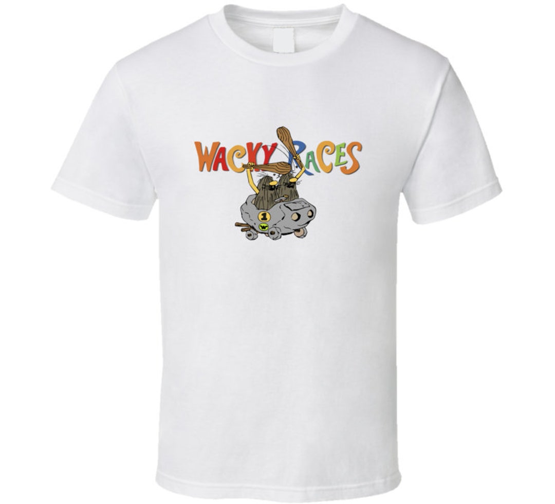 Wacky Races the Slag Brothers Classic Retro Cartoon Vintage Rare Shirt ...