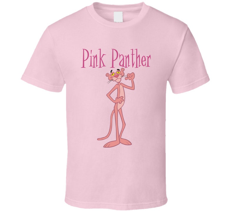 The Pink Panther Retro Vintage 70's Cartoon Throwback Nostalgic T Shir ...