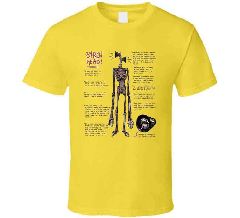 Urban Legend Siren Head Horror Creature Story Myth Fiction - Etsy