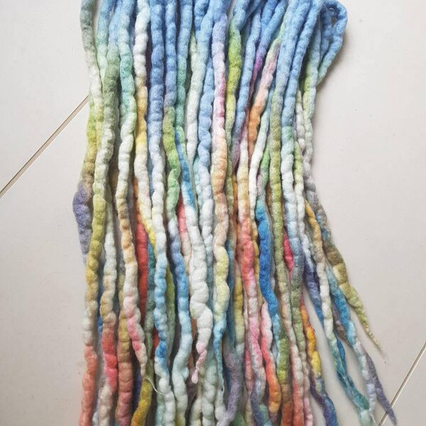 Wool Dreadlock Extensions - Etsy