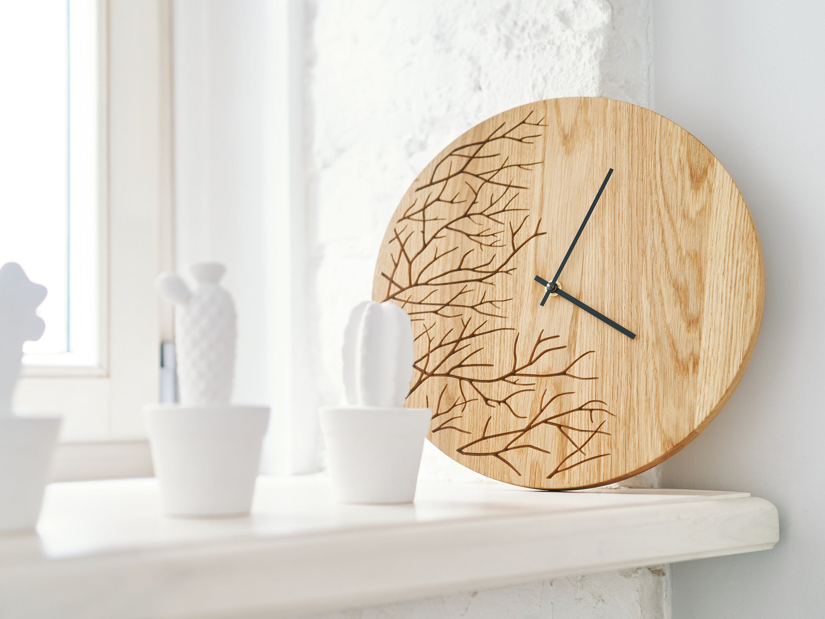 Modern Wooden Clock Designs
