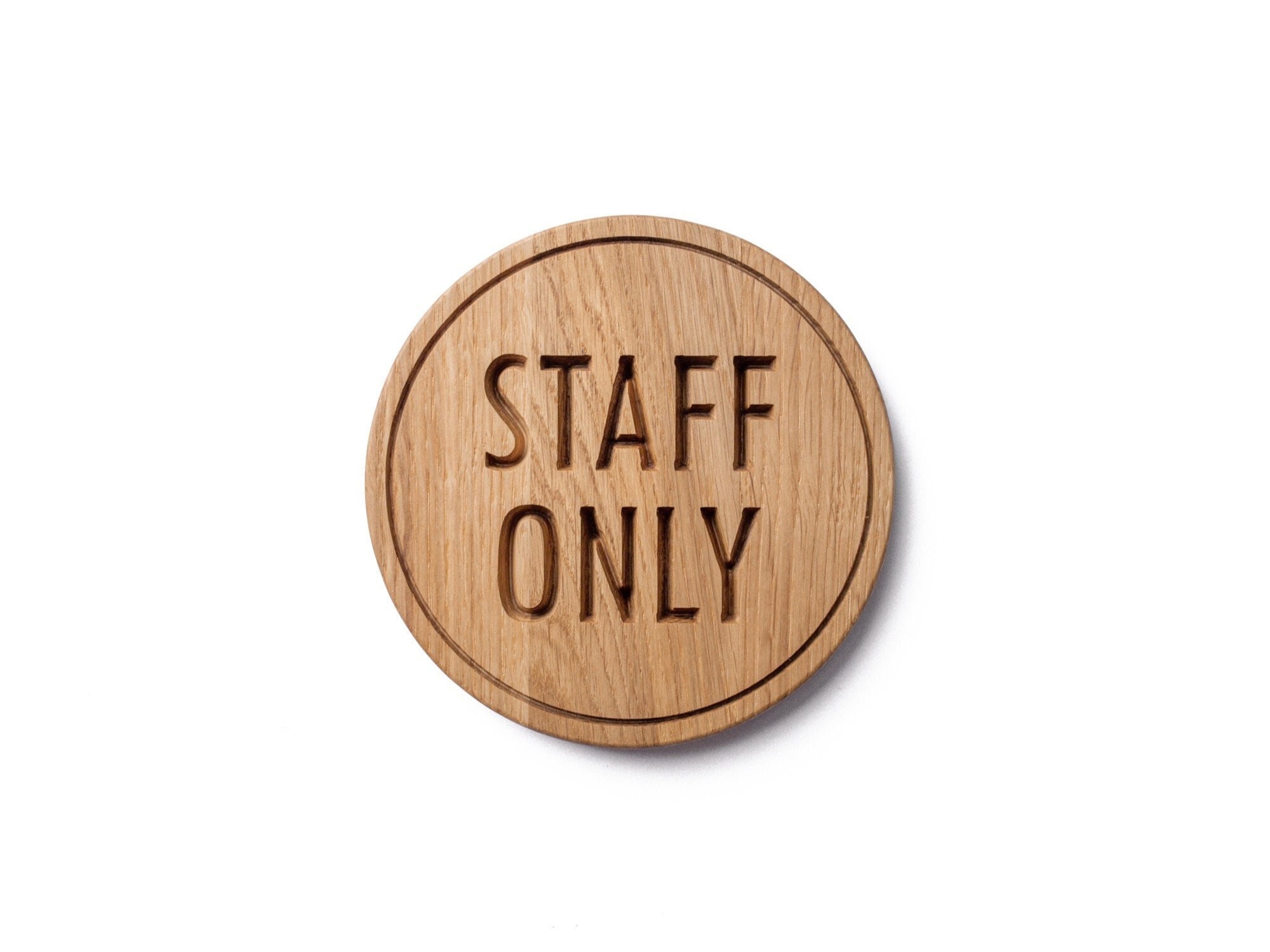 Staff Only Sign Employees Only Sign Office Door Plaque - Etsy UK