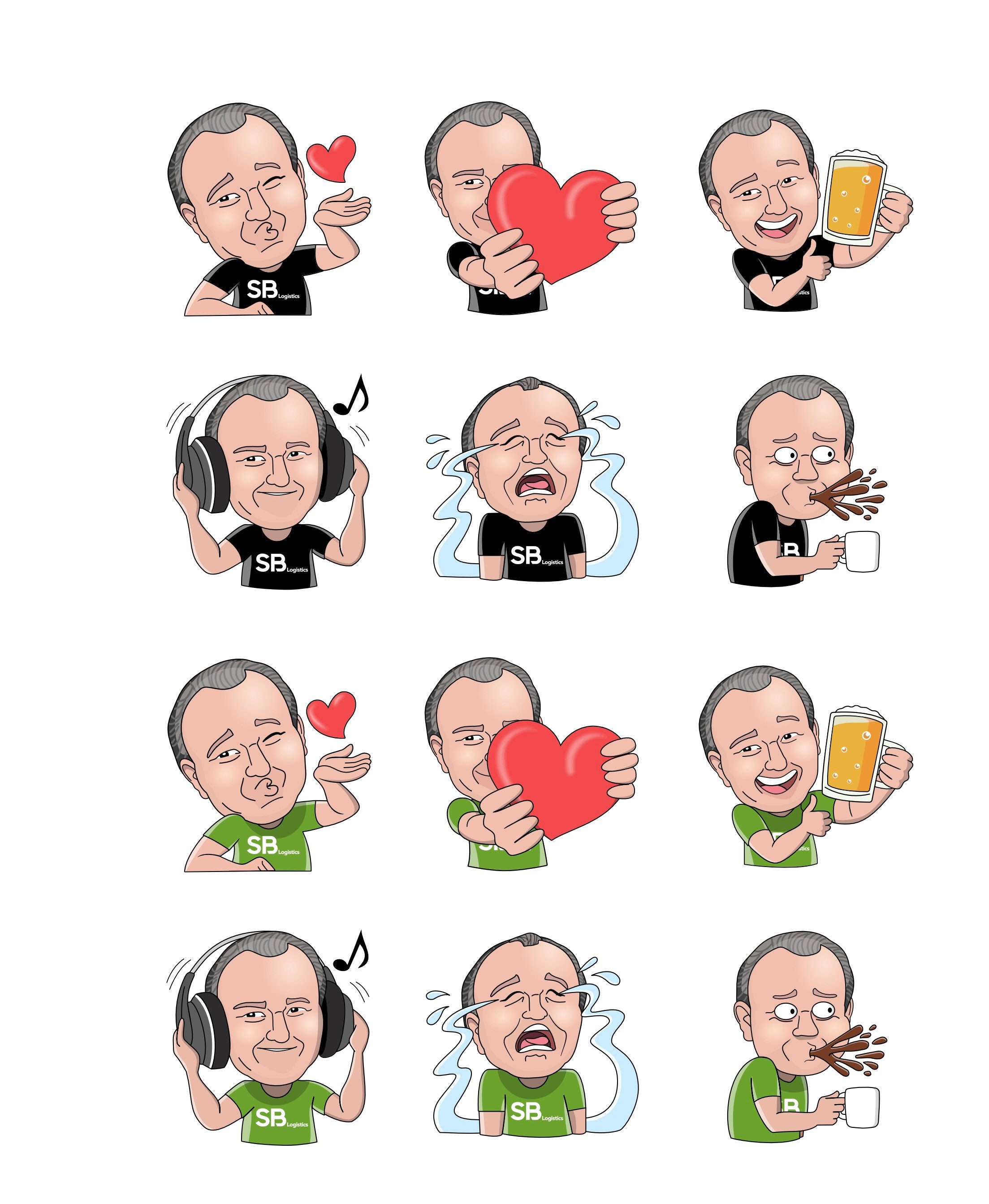 Custom Whatsapp Stickers 3 Celebration Greeting/ Special Theme ...