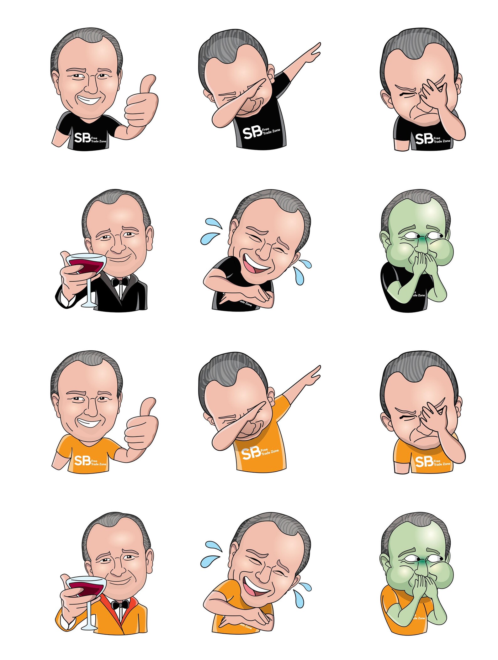 Custom Whatsapp Stickers 3 Celebration Greeting/ Special - Etsy