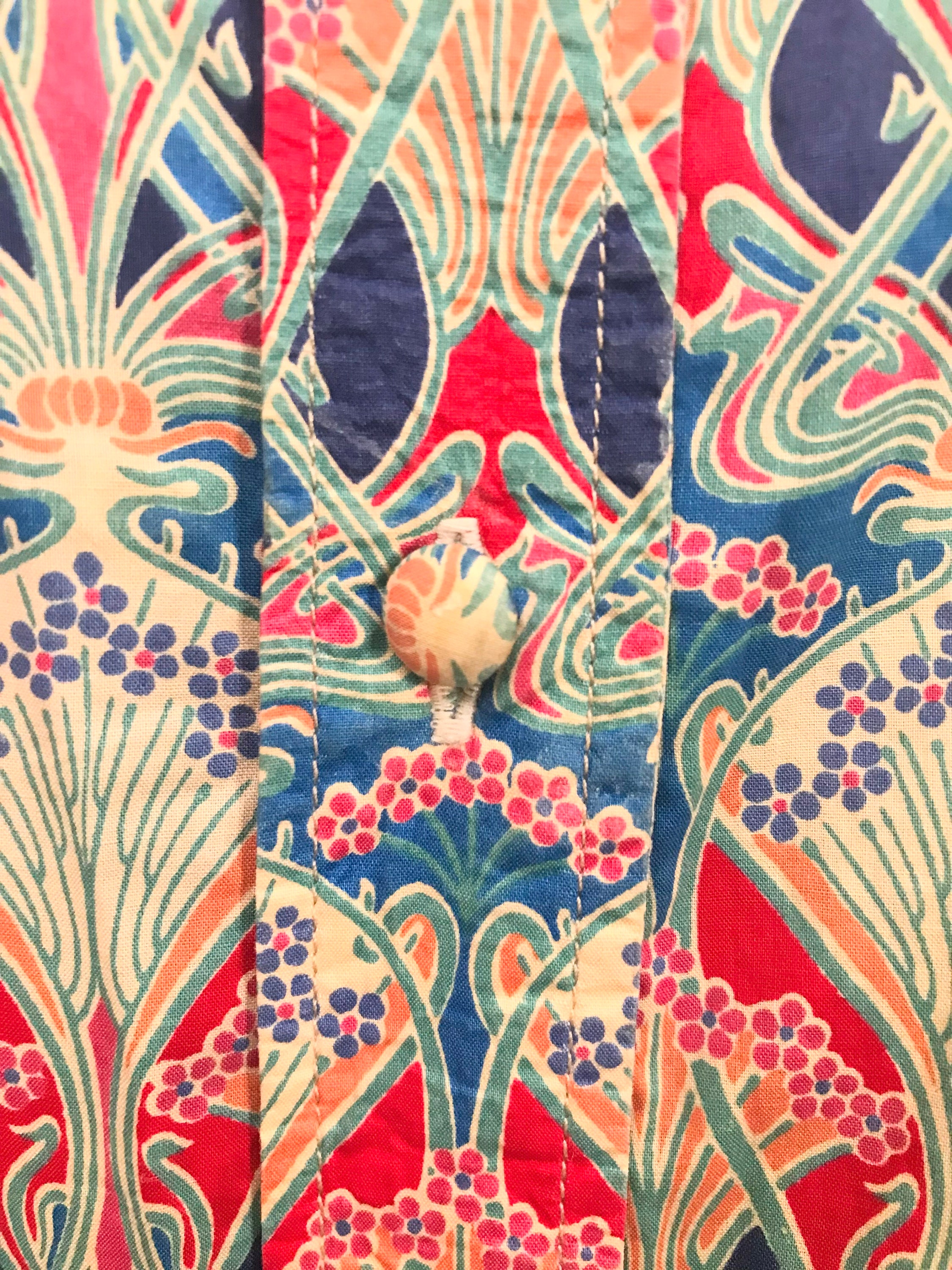 Handmade Blouse With Liberty Print Lanthe Art Nouveau Tana Lawn Fabric ...