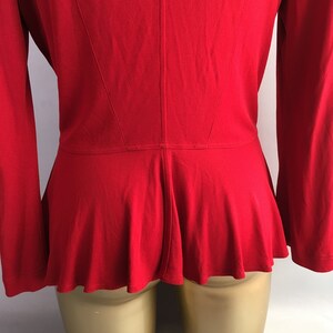 Vintage Jean Muir Wrap Top With Peplum Hem Size 12 Uk - Etsy UK