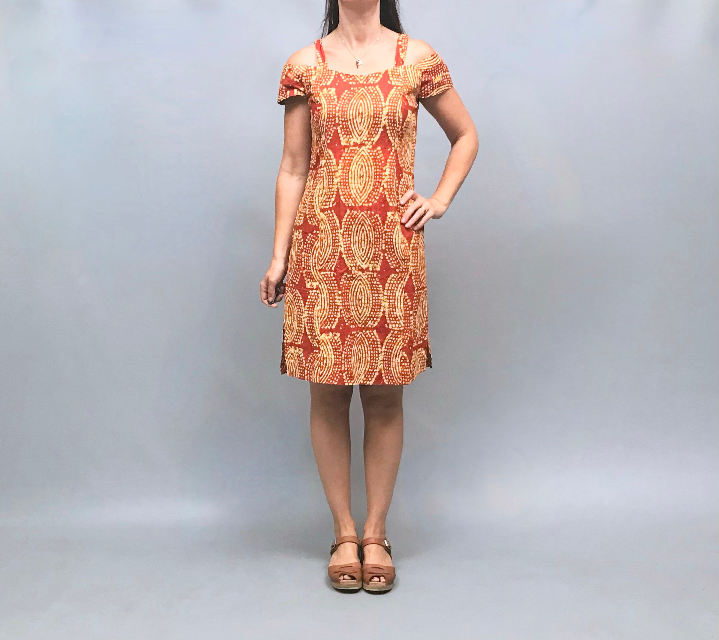 1980s Cotton Batik African Print Handmade Dress - Etsy 1980s Cotton Batik African Print Handmade Dress - Etsy