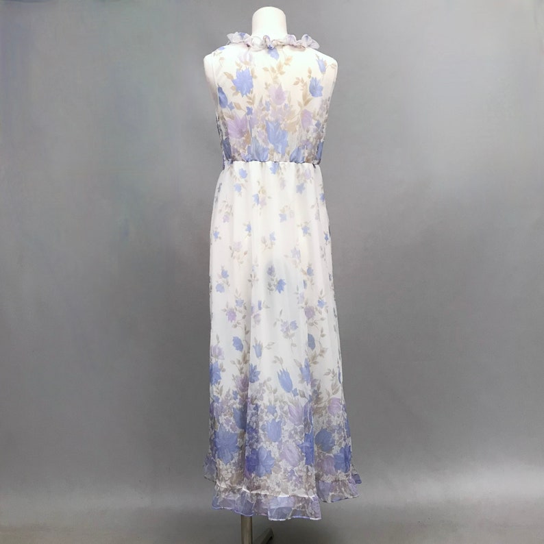 1960s Frilly Nighty Peignoir Sexy Gown - Etsy