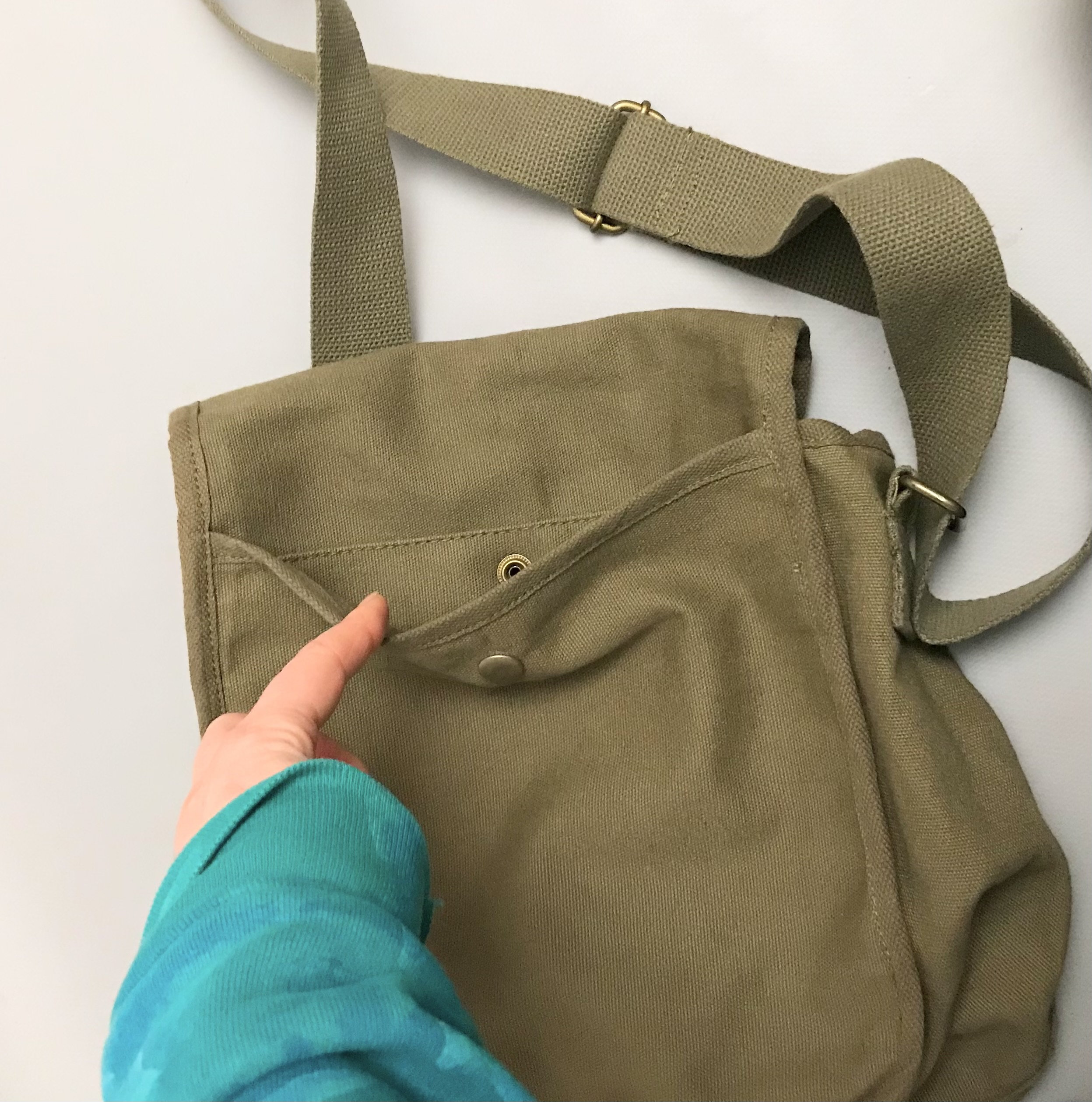 Le sac de marche parfait / Sac à bandoulière en toile de coton / Sac ...