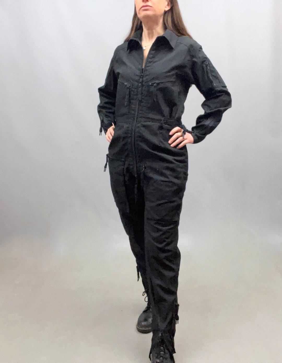 Vintage 100 % Cotton Military Flight Suits / Jumpsuits / Boiler Suit ...