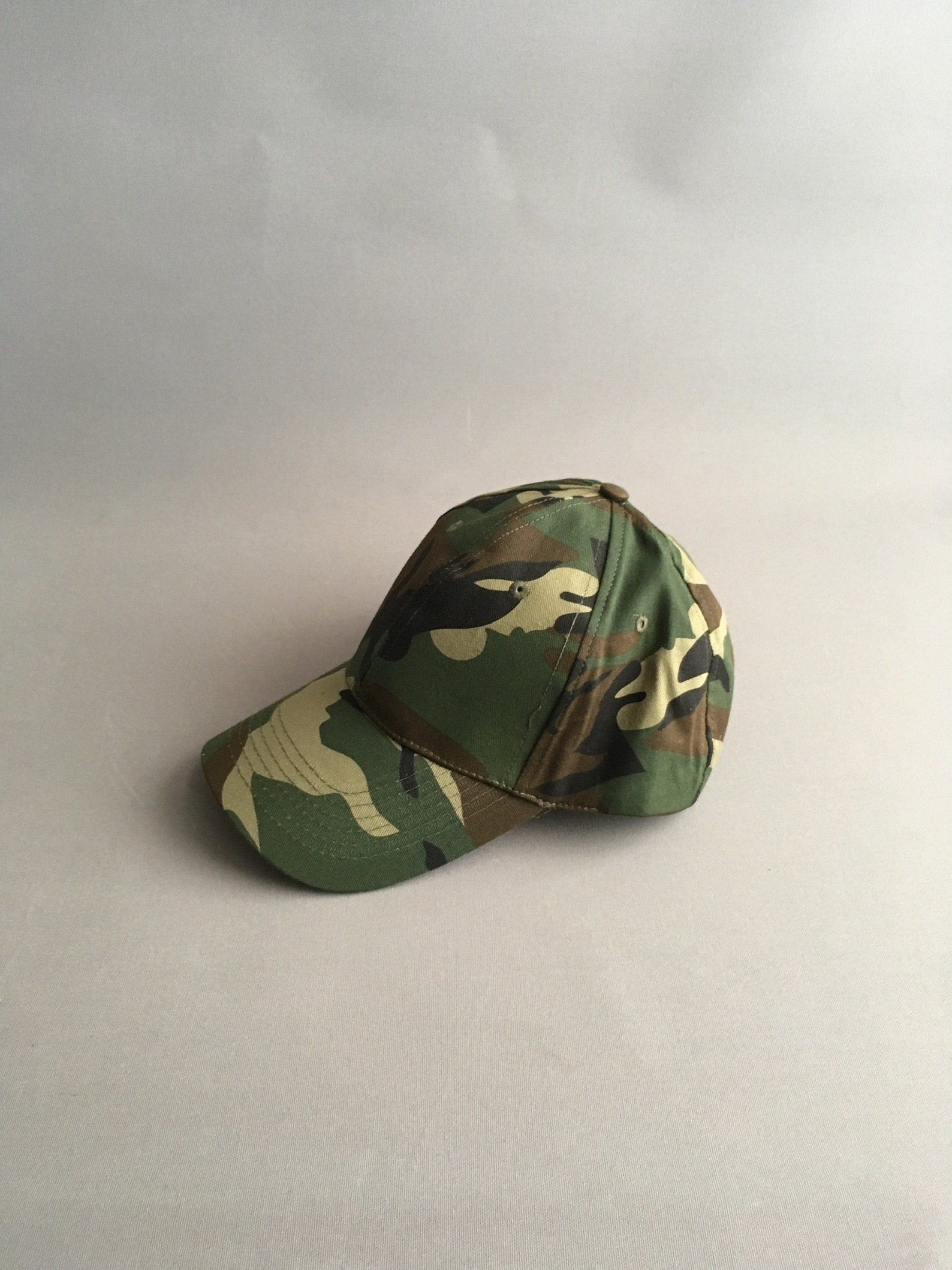 Camo Baseball Cap 100% Cotton Camouflage Cap, One Size Fits All Unisex ...