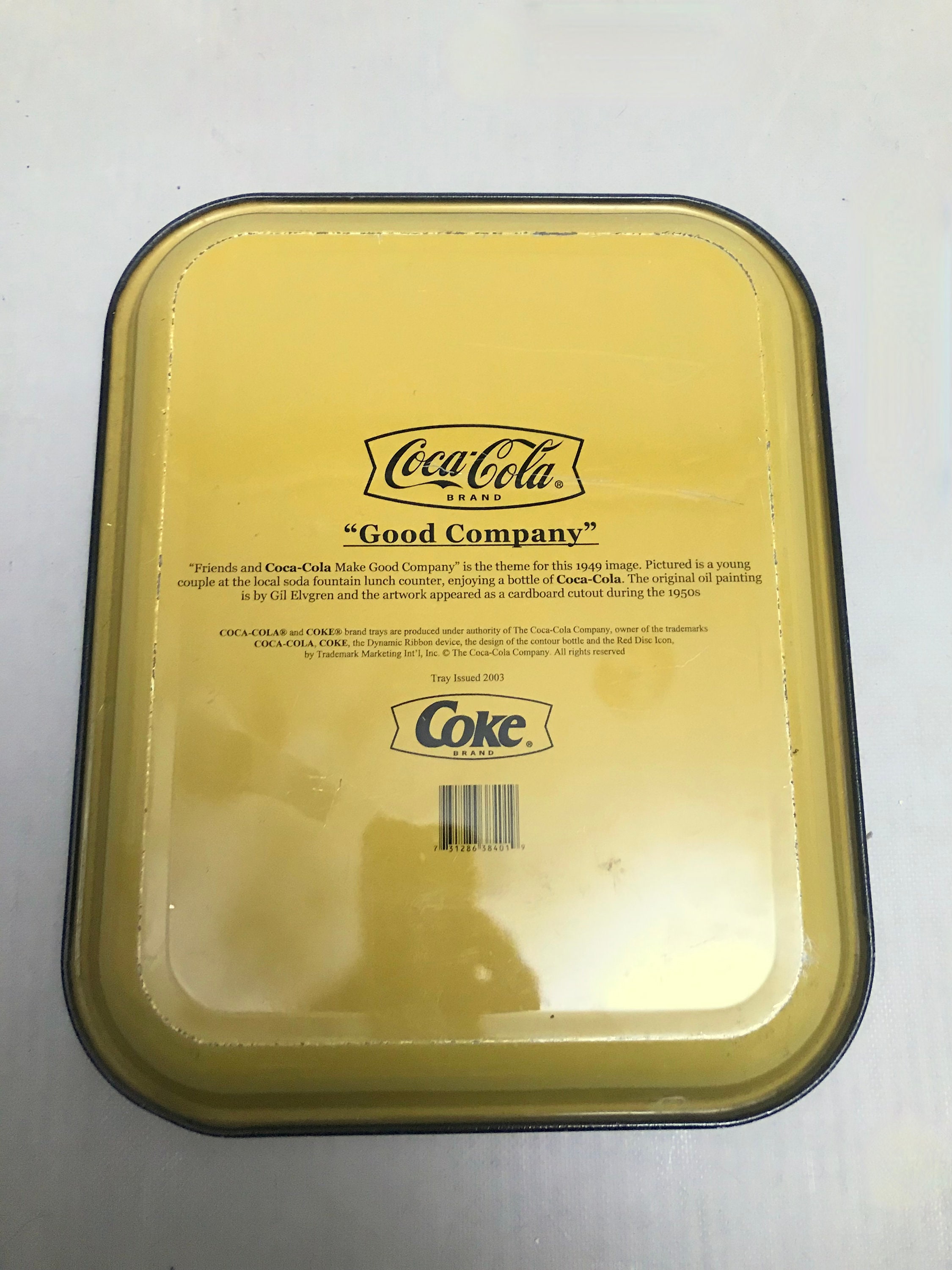 Vintage Metal Coca Cola Coke Tray - Etsy