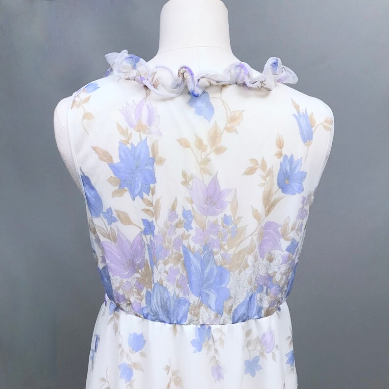 1960s Frilly Nighty Peignoir Sexy Gown - Etsy