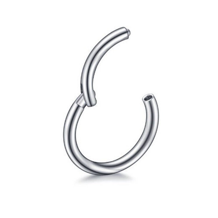 Steel Hinged Clicker Ring Multi Sizes 20g 18g 16g Septum - Etsy