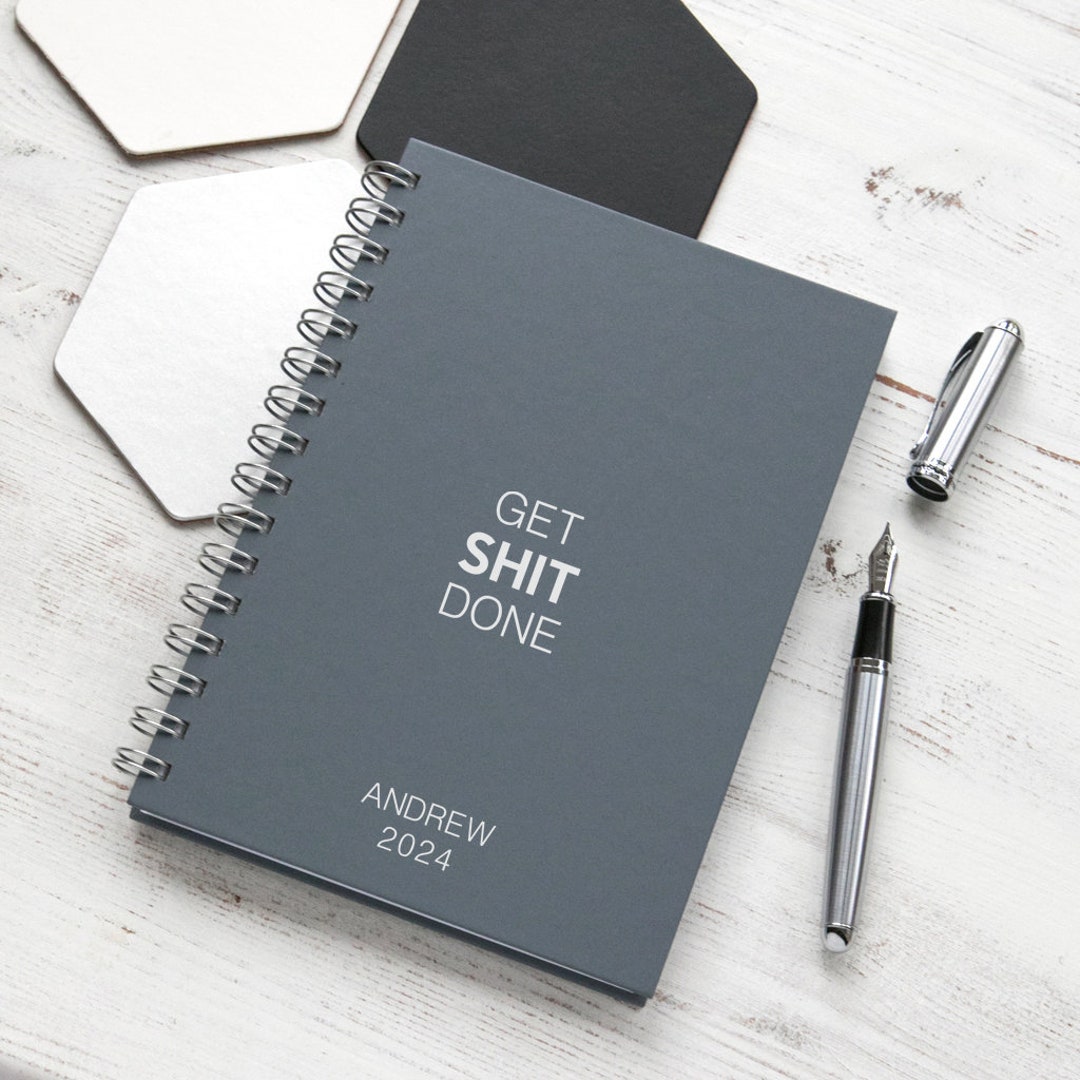 2024 Diary 2024 Weekly Planner Custom Planner 2024 Diary Get Shit Done ...
