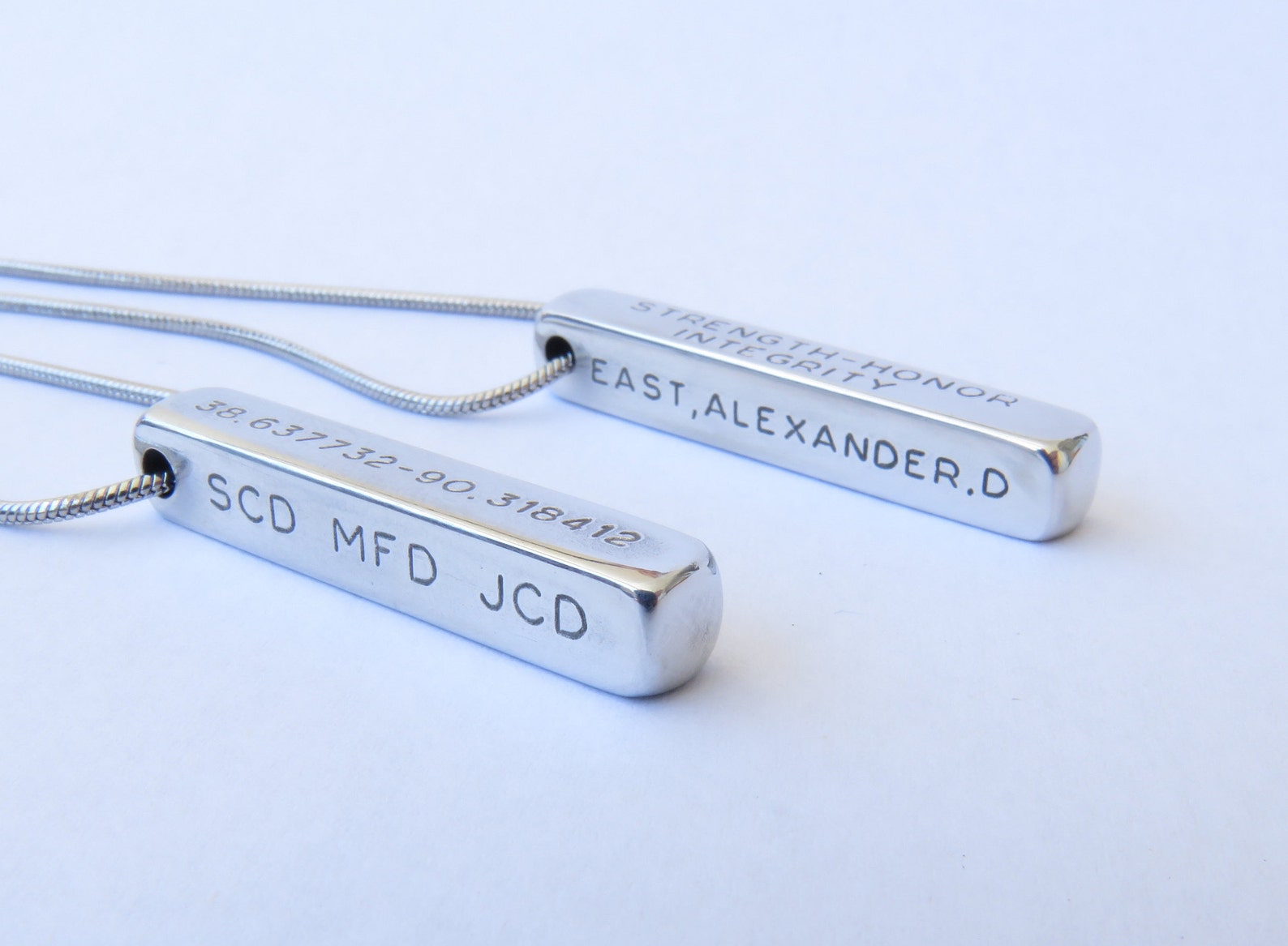 Custom Necklaces for Men Personalized Necklace for Men Custom - Etsy