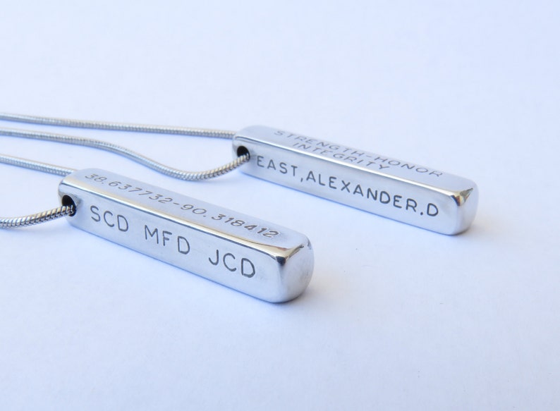 Custom Necklaces for Men Personalized Necklace for Men Custom | Etsy