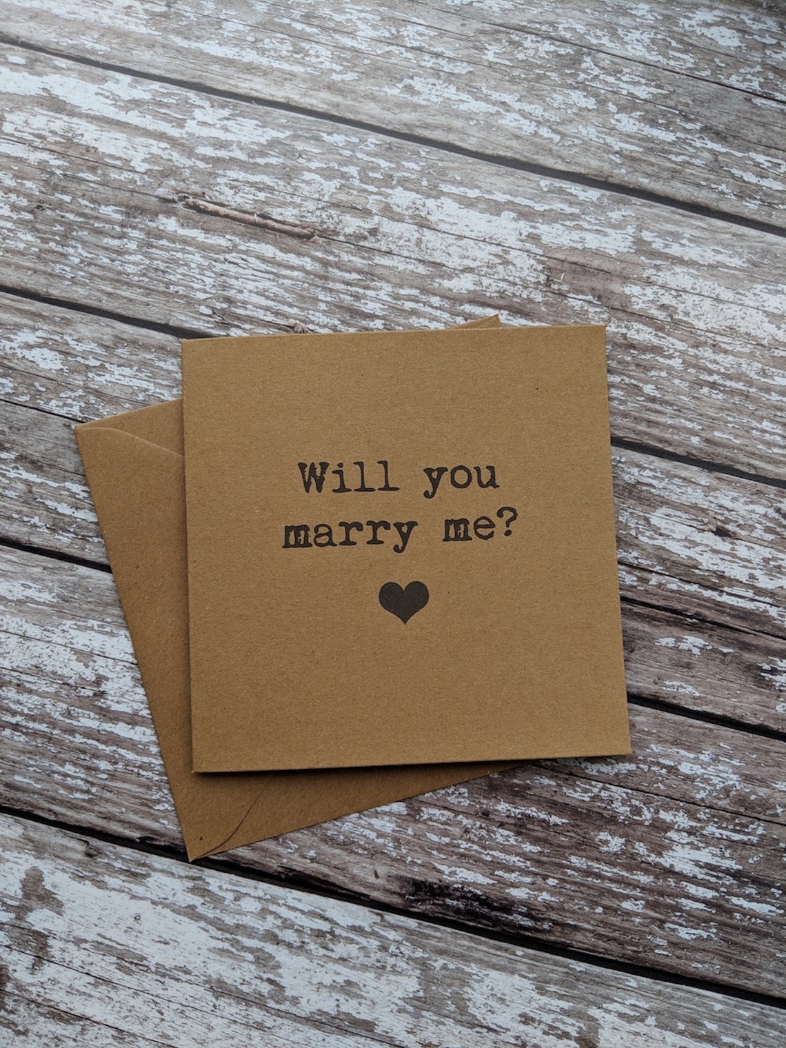 Proposal Card Will You Marry Me Card - Etsy UK
