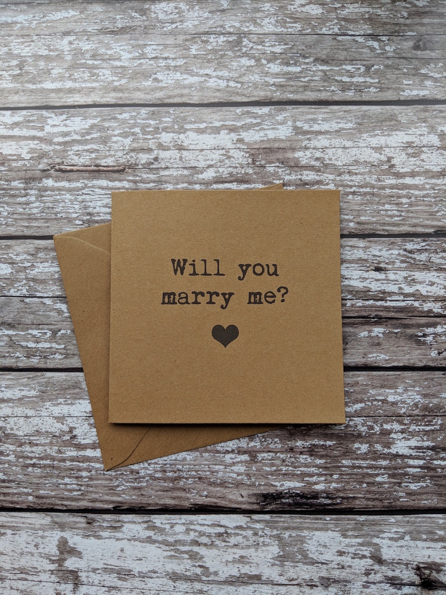 Proposal Card Will You Marry Me Card - Etsy UK